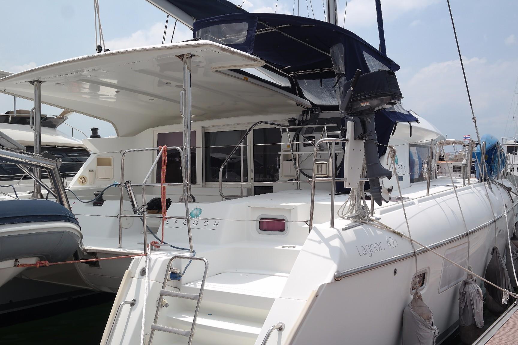 Lagoon 421 Sailing Catamaran for sale; Inspire Marine