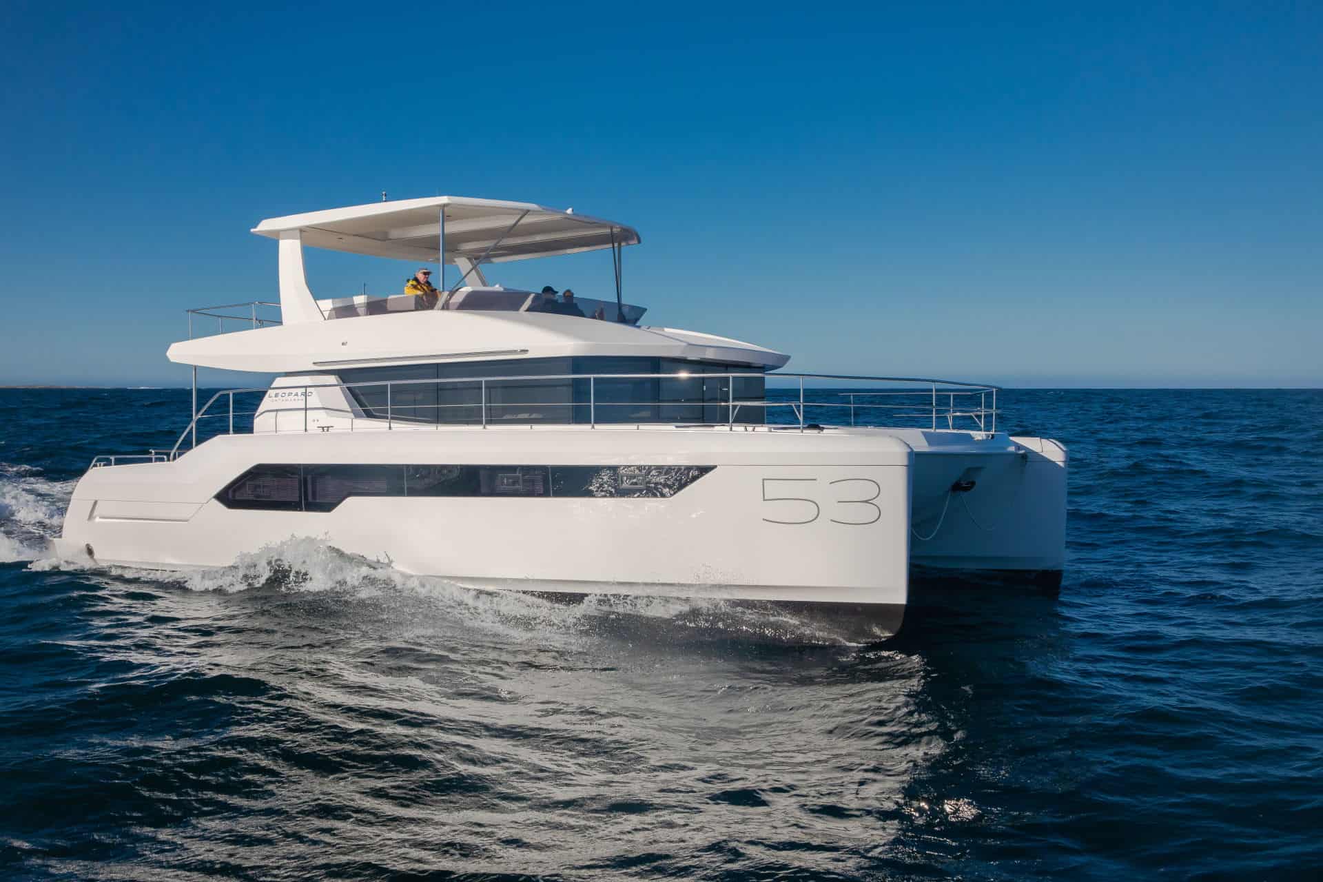 Leopard 53 Power Catamaran for sale; Inspire Marine